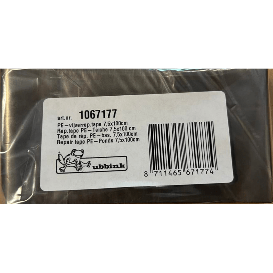 Kit with repair tape for prefabricated PE pool - 7.5 x 100CM - Ubbink