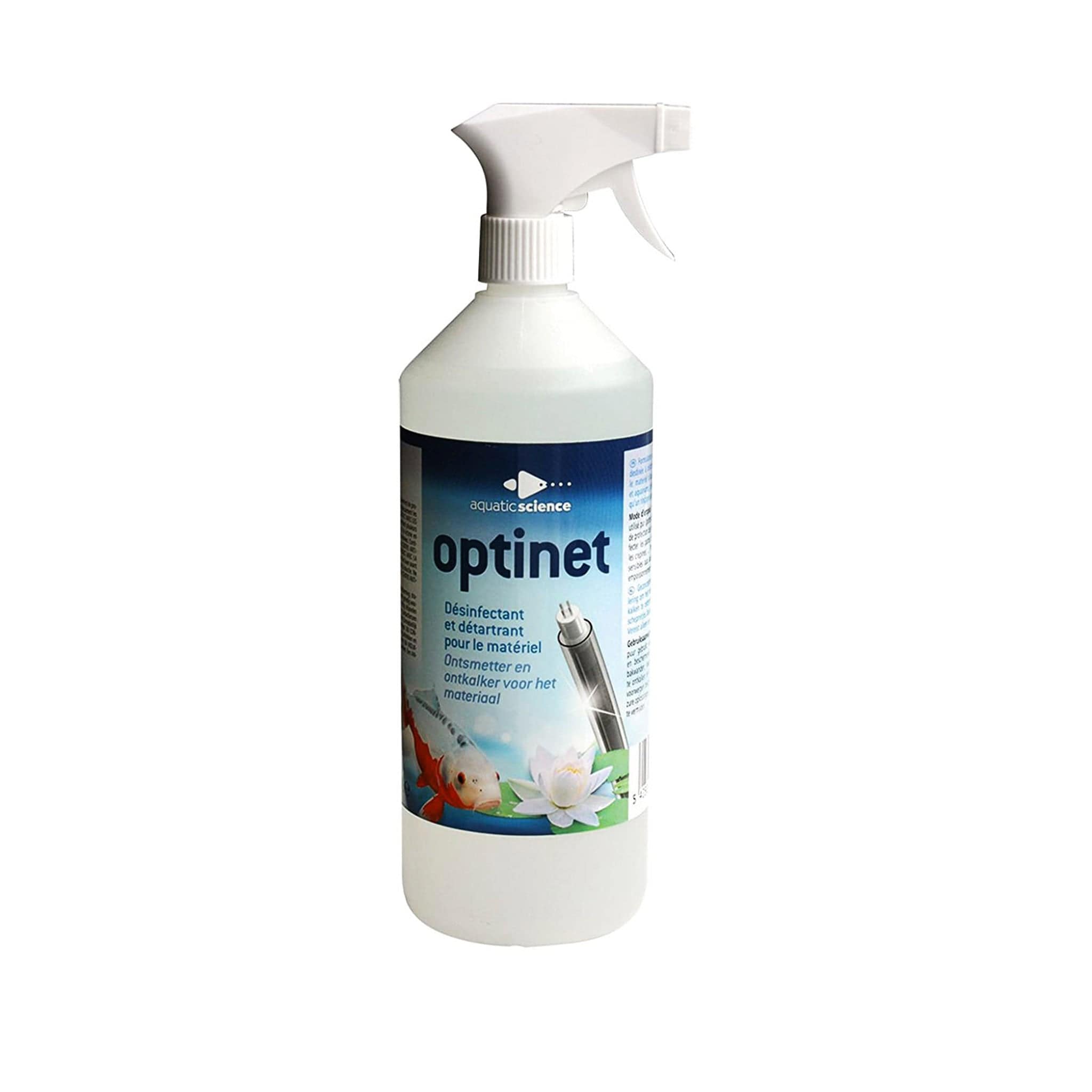 Optinet (1 litre) - Nettoyant, Désinfectant et Détartrant pour les tub